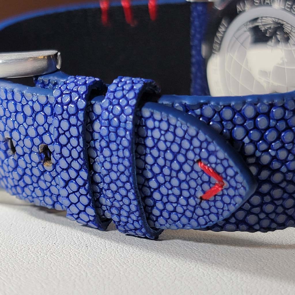BLue Stingray Strap – The UGLY Watch Co.