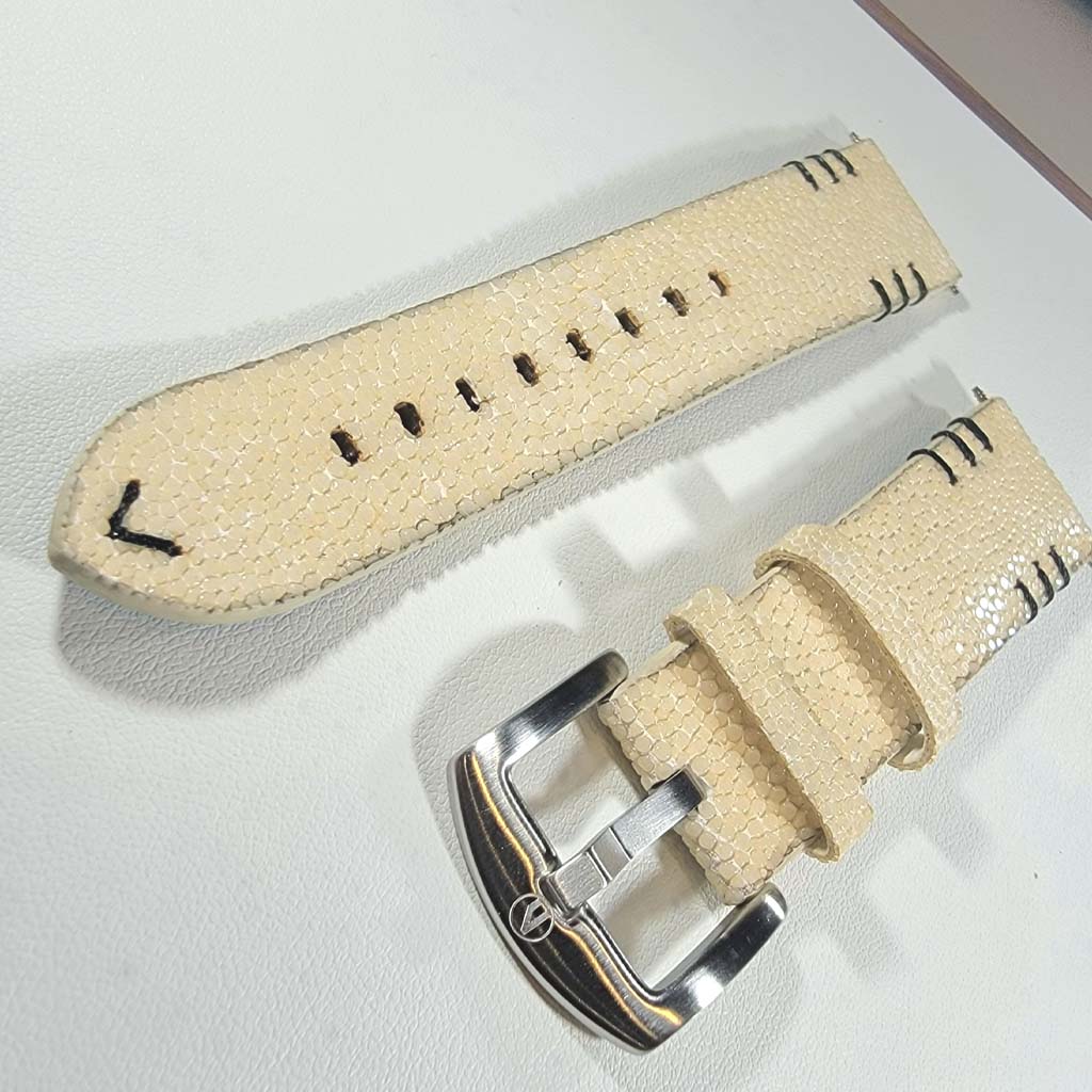 White Stingray Strap – The UGLY Watch Co.